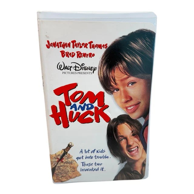 TOM AND HUCK (VHS, 1996, Clam Shell) Walt Disney Pictures Original £5. ...