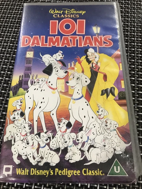 ORIGINAL DISNEYS 101 Dalmations VHS Video Tape £26.99 - PicClick UK
