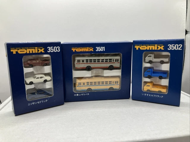 TOMIX BUNDLE OF N Scale Passenger Cars and Coaches 3503/ 3501 /3502 N Gauge £5.45 - PicClick UK