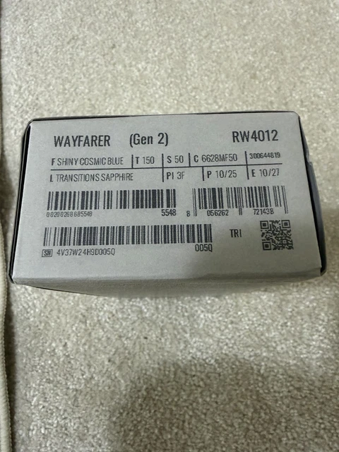 RAY-BAN META WAYFARER Gen 2 RW4012 £379.00 - PicClick UK