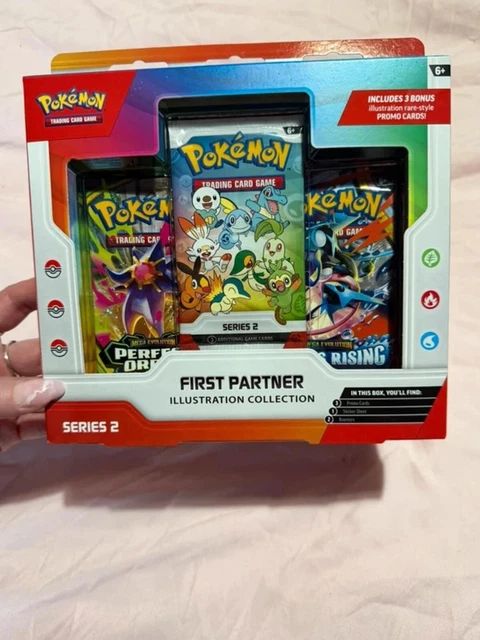 POKÉMON FIRST PARTNER Illustration Collection Series 2 – Sealed £57.90 ...