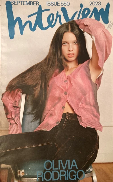 OLIVIA RODRIGO SEPTEMBER 2023 INTERVIEW Magazine MADONNA / KENDRICK ...