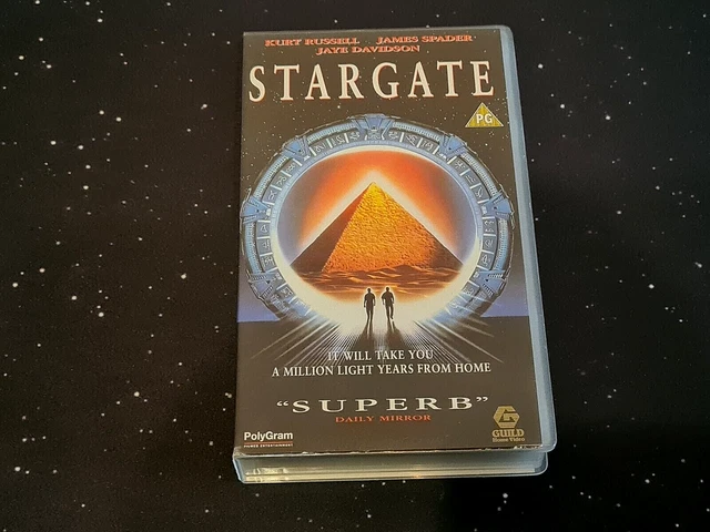 STARGATE ~ POLYGRAM VHS ~ Kurt Russel, James Spader, Jaye Davidson £4.95 - PicClick UK