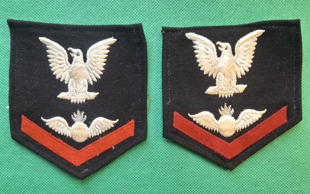 US NAVY WW2 2nd/3rd Class Aviation Oradanceman, Dated on Wool Rate ...