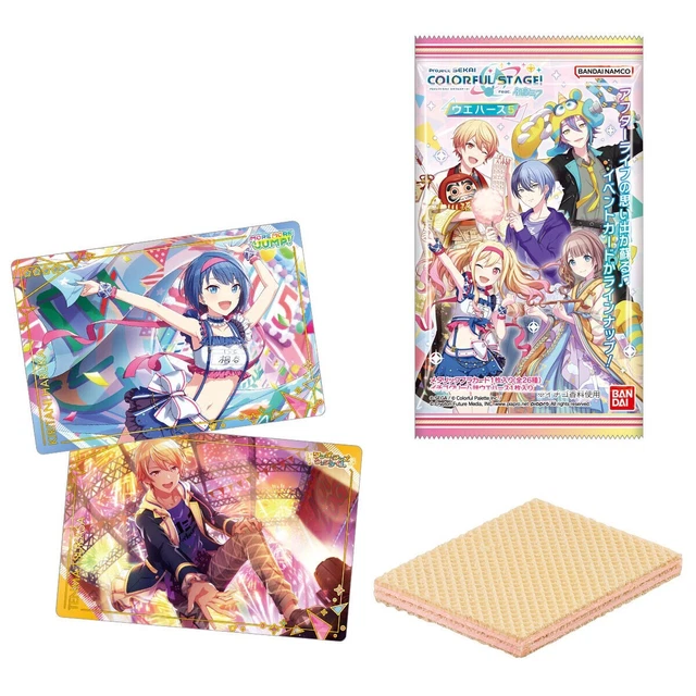 HATSUNE MIKU PROJECT Sekai Colorful Stage Vol.5 Wafer Card 20 Packs Box ...