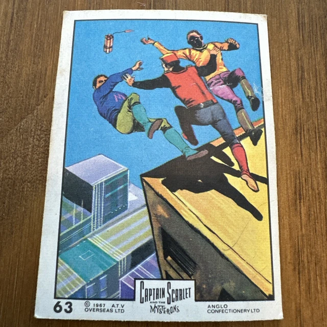 ANGLO-CAPTAIN SCARLET AND The Mysterons 1967-#63 £2.74 - PicClick UK