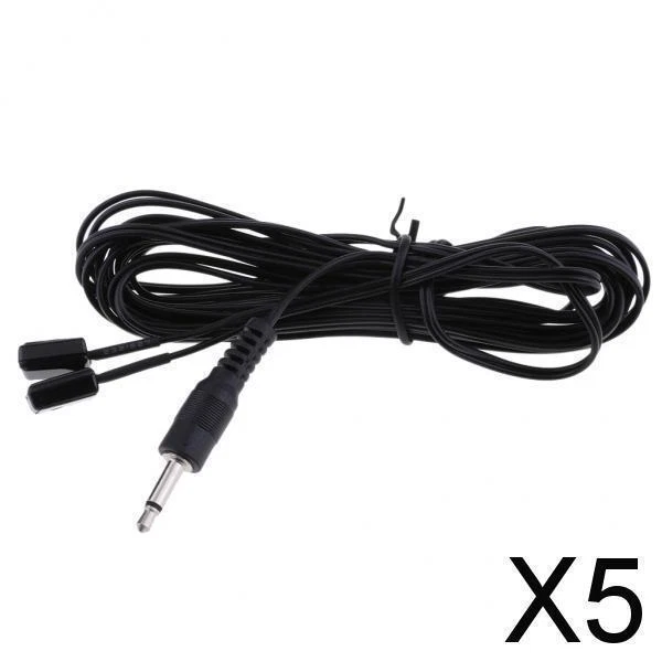 5X CÂBLE D'ÉMETTEUR IR Blaster De 3 Mètres 3,5 Mm Mâle Vers 2 Câbles EUR 14,56 - PicClick FR