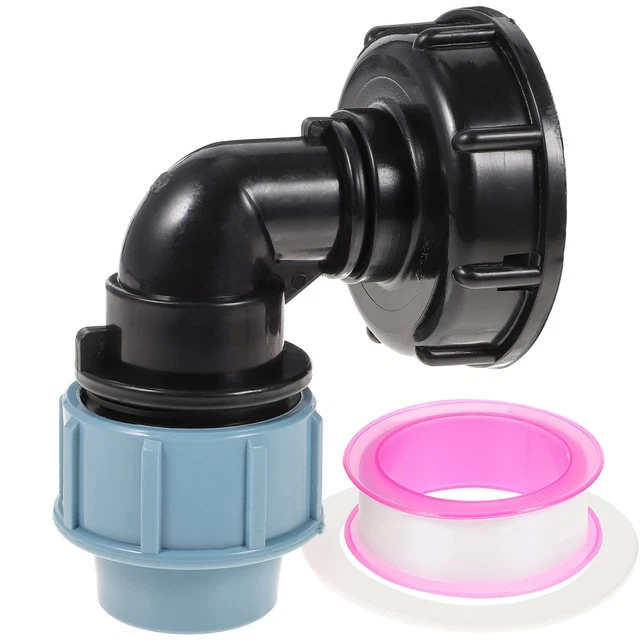 IBC TANK OUTLET Tap Kit Garden Hose Connector Water Adapter Tote £11.85 ...