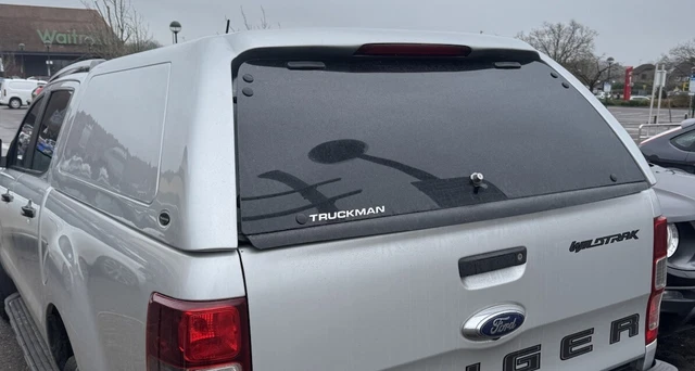 TRUCKMAN HARDTOP CANOPY Ford Ranger 2012-2022 Double Cab Lid Rear Cover ...