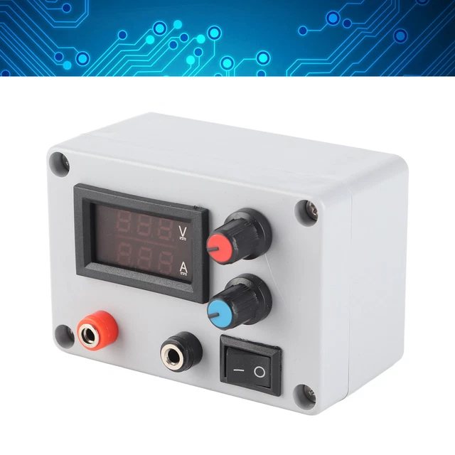 ADJUSTABLE POWER REGULATOR Portable Constant Current/Voltage For ...