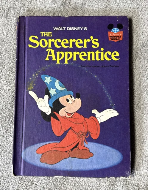 THE SORCERERS APPRENTICE Hardcover Disney 1973 Random House Book Club ...
