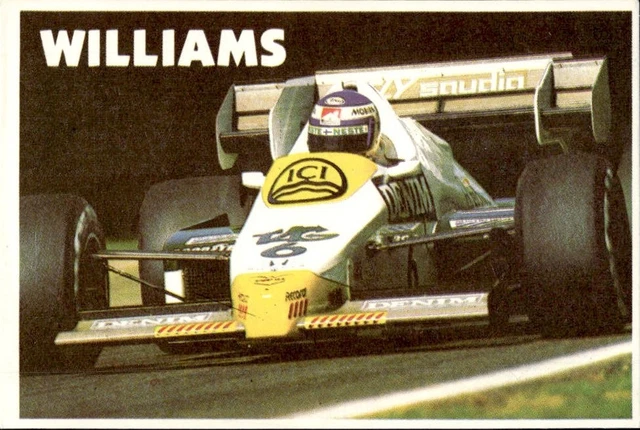 CALENDARIO F1 1985 Williams Racing Auto da Corsa Vintage EUR 5,00 ...