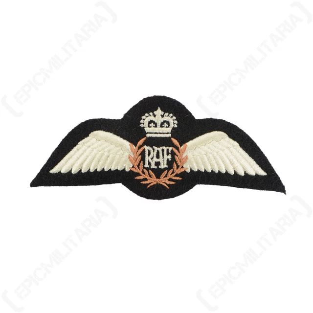 2020 BRITISH RAF Pilot Wings - Current Issue Royal Air Force Padded ...