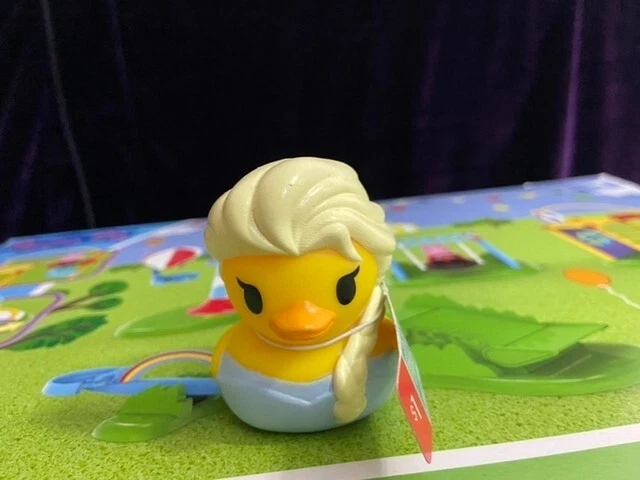 LITTLE YELLOW DUCK Elsa Frozen Rubber Duck Cute Baby Bath Toys for Kids ...