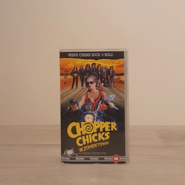 CHOPPER CHICKS IN Zombie Town VHS Video Tape Biker Vintage Cert 18 1992 ...