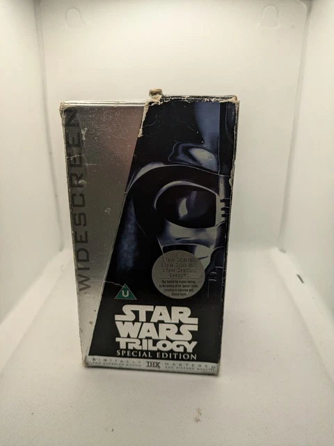 STAR WARS TRILOGY Special Edition Widescreen VHS Box Set 1997 Digitally Mastered £9.99 - PicClick UK