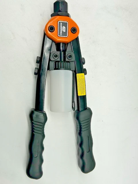 GEARWRENCH 13& HEAVY-DUTY Hand Riveter w/ Mandrel Collection Bottle £30 ...
