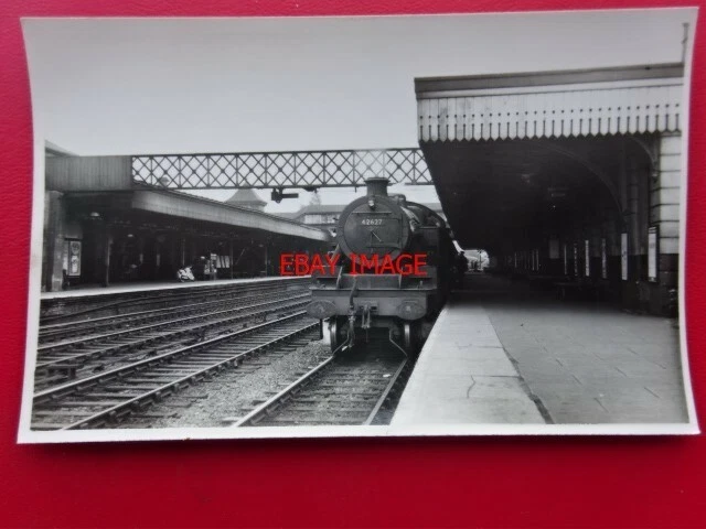 PHOTO DARKROOM Lms Class 4P Loco No 42677 At Unidentifed Railway ...