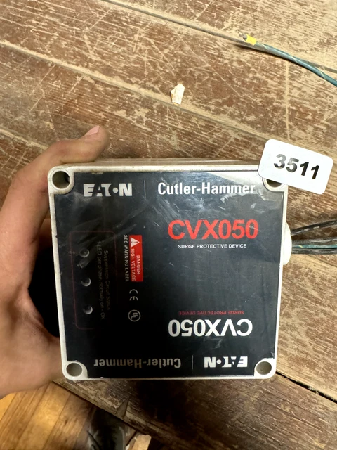 EATON CUTLER-HAMMER CVX050 Surge Protection Device 1 Phase, 120/240V ...