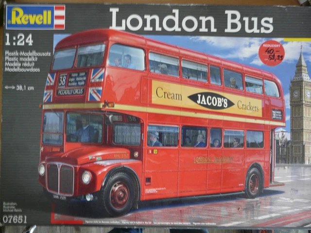 MAQUETTE CAMION 1/24 REVELL Ref 07651 London Bus EUR 69,90 - PicClick FR