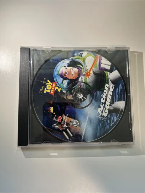 TOY STORY 2 Disney Action Game (PC) Disc only Case Missing Front Cover ...