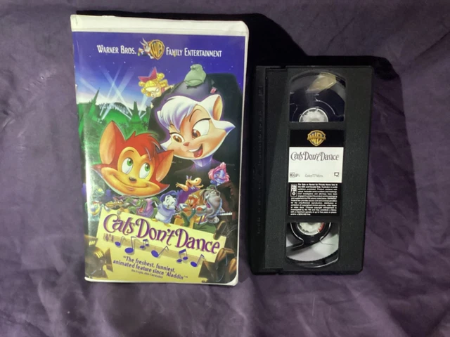 Cats Don T Dance Warner Bros Vhs 1997 Video Tape 4 02 Picclick Uk