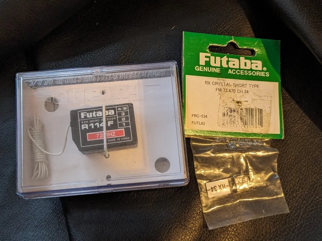 FUTABA FUTL0442 R114F-72L Fm 4CH Micro Récepteur RC Avion Rx Cristal Neuf EUR 93,17 - PicClick FR