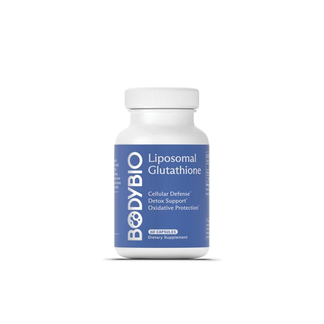 BODYBIO LIPOSOMAL GLUTATHIONE Master Antioxidant for Cell Protection ...