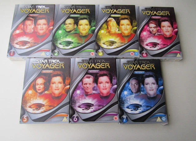 STAR TREK VOYAGER Season 1-7 Complete Dvd Box Set EUR 29,62 - PicClick IT