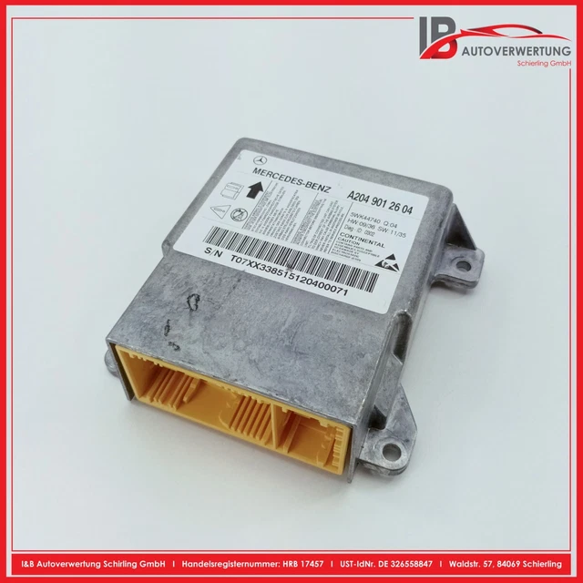 MERCEDES BENZ C-CLASS W204 C220 CDI Control Unit A2049012604 5WK44740 £ ...