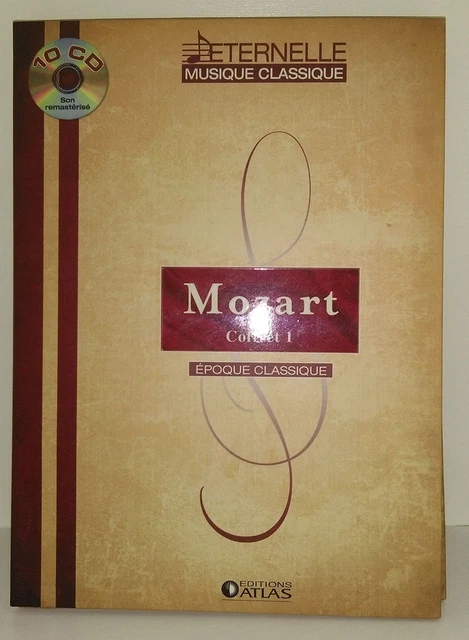 COFFRET MOZART - 10 cd - Éternelle Musique Classique - éditions Atlas ...