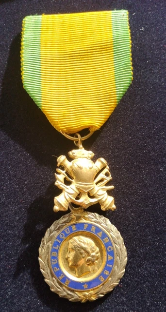 WW1 FRENCH MILITARY Medal Medaille Militaire 4thRepublic 1946-1958 ...