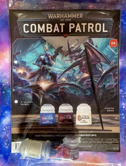 WARHAMMER 40K COMBAT Patrol # 4 Magazine Issue 4 New Sealed Set £5.99 ...
