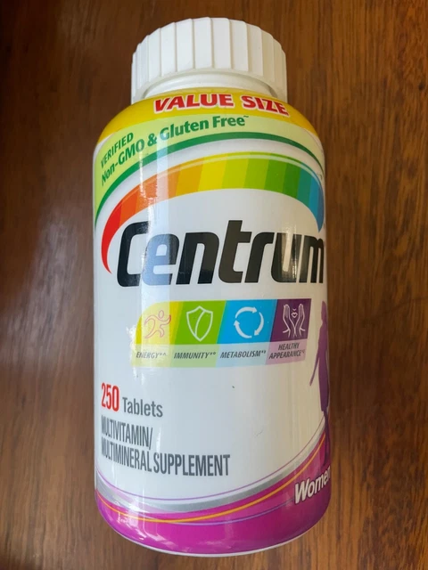 CENTRUM MULTIVITAMIN FOR Women, Multivitamin/Multimineral Supplement ...