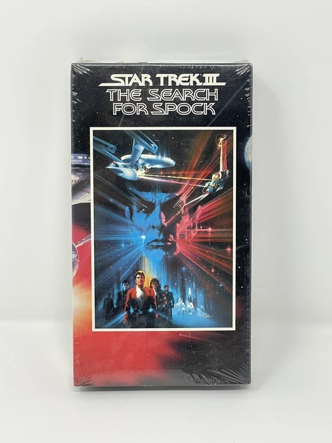 STAR TREK III The Search For Spock VHS On VHS with Leonard Nimoy New ...