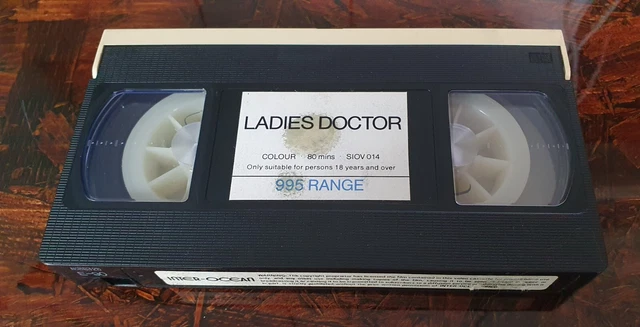 LADIES DOCTOR VHS pre cert Interocean Video Pre Cert x UK PAL rental ...