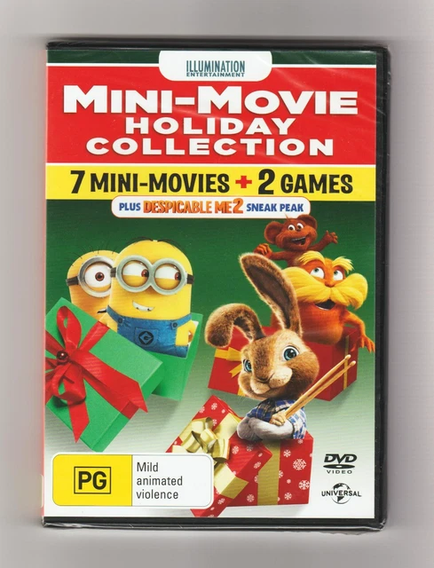 MINI-MOVIE HOLIDAY COLLECTION DVD 7 Mini-Movies + 2 Games - Brand New ...