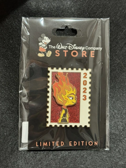 DISNEY EMPLOYEE CENTER DEC Pixar Commemorative Stamp Elemental Ember ...