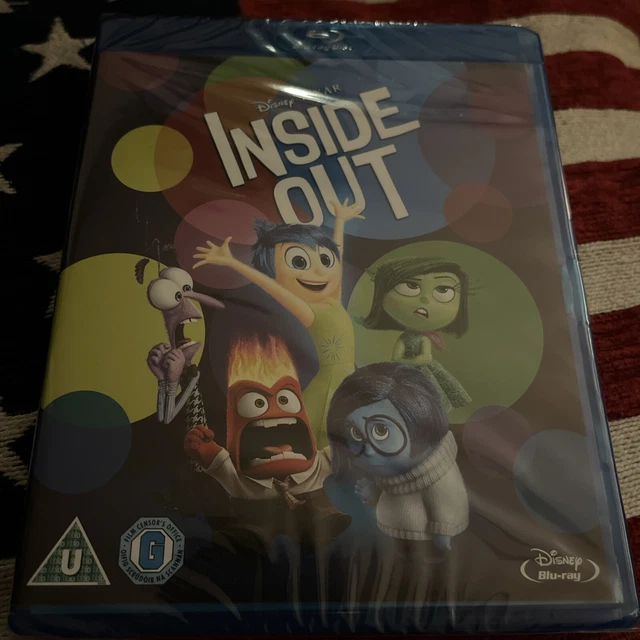 INSIDE OUT BLU-RAY NEW & SEALED DISNEY PIXAR Animation Comedy Classic ...