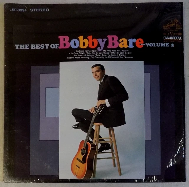 BOBBY BARE - LP - The Best Of Volume 2 - RCA LSP 3994 - Shrink - VG++ ...