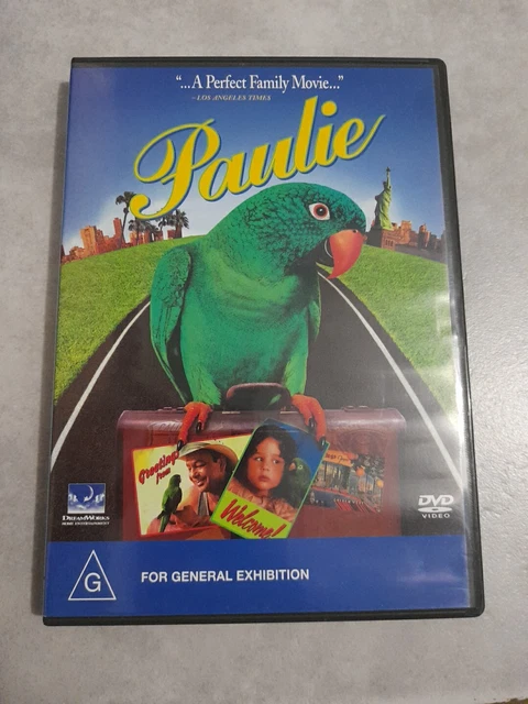 2004 PAULIE DVD Gena Rowlands Tony Shalhoub Cheech Marin Free Post ...