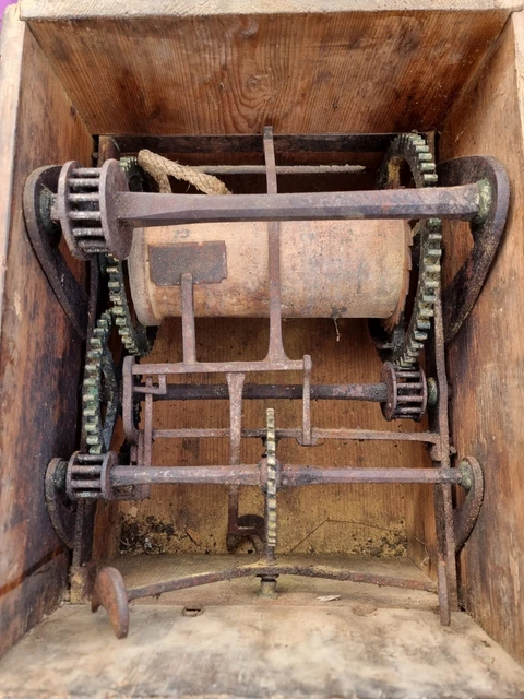 ORIGINAL ANTIQUE FRENCH 18th CENTURY meat jack spit original box ...