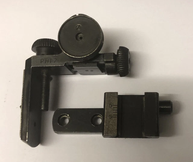 ORIGINAL PARKER HALE Ph17 Micro Aperture Rear Sight With Ph59 Eye Piece ...