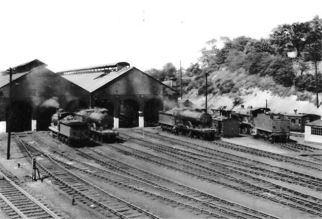 DUMFRIES STEAM SHED BR(Sc) 1956 - PANORAMA VIEW £1.99 - PicClick UK