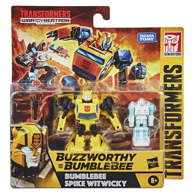 TRANSFORMERS BUZZWORTHY BUMBLEBEE War for Cybertron - Bumblebee Spike ...