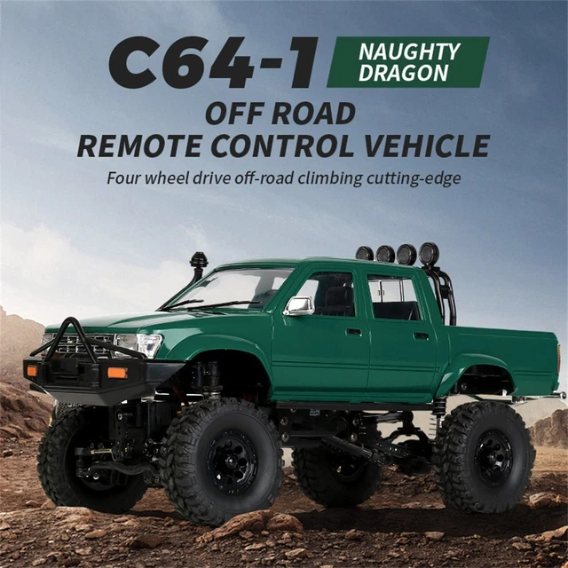 WPL C64-1 1/16 2.4G 4WD Short Card Climbing Car RC Kidss Toys Remote ...