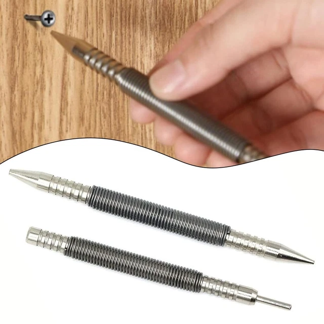 EASY GRIP SPRING Loaded Pin Punch Tool for Door Pin Removal and Marking ...