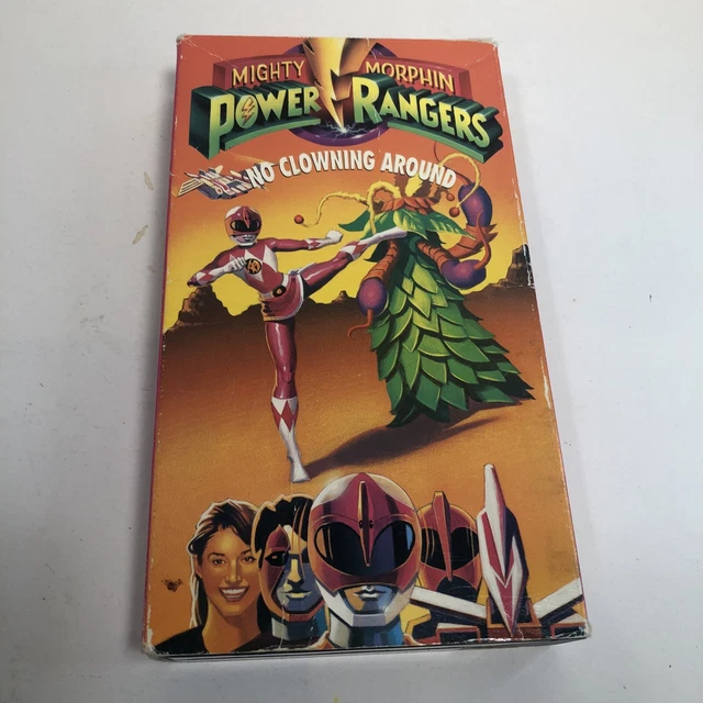 MIGHTY MORPHIN POWER Rangers VHS pas de clown autour EUR 6,18 - PicClick FR