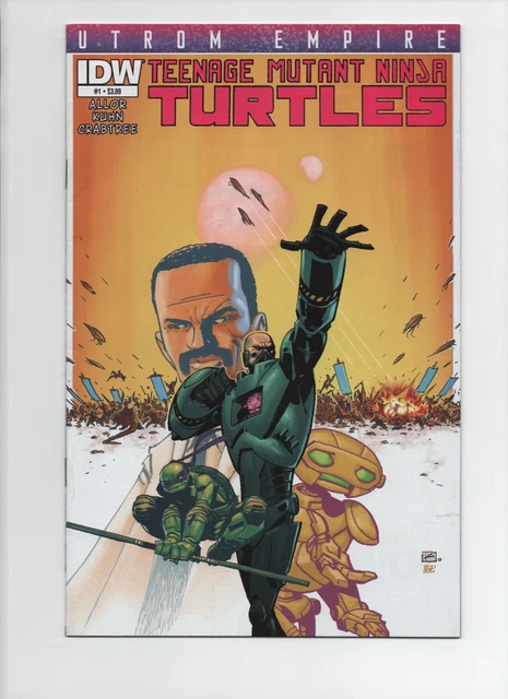 TEENAGE MUTANT NINJA Turtles Utrom Empire #1 - Idw 2014 $11.99 ...