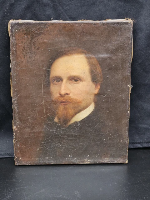 TABLEAU ANCIEN HUILE sur toile Portrait Homme 19 ème EUR 143,00 ... TABLEAU ANCIEN HUILE sur toile Portrait Homme 19 ème EUR 143,00 ...